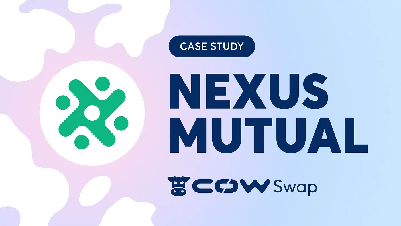 Nexus Mutual Trade Breakdown - CoW DAO